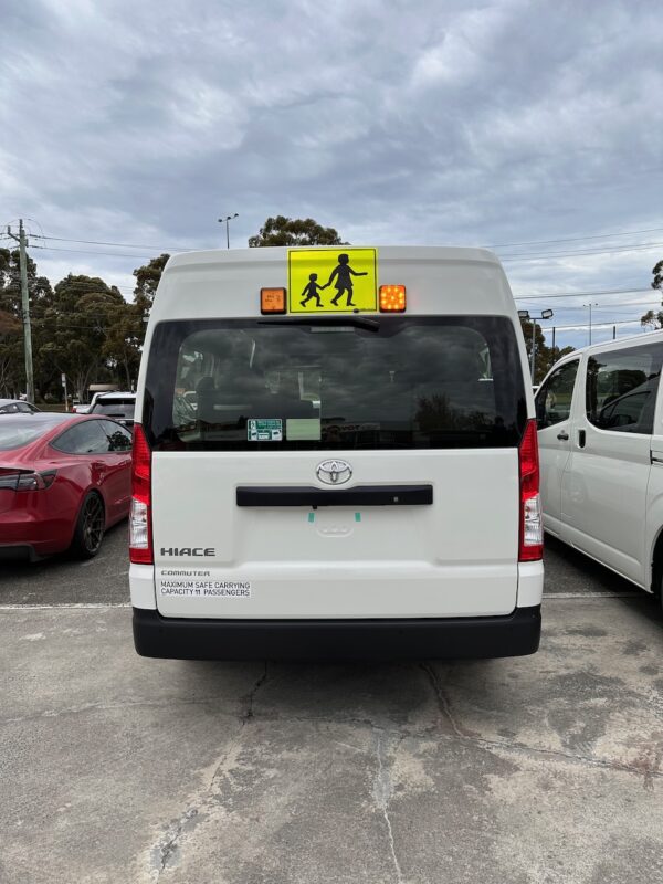 Victorian School Bus Light Kit for Toyota HiAce Commuter mixed mount