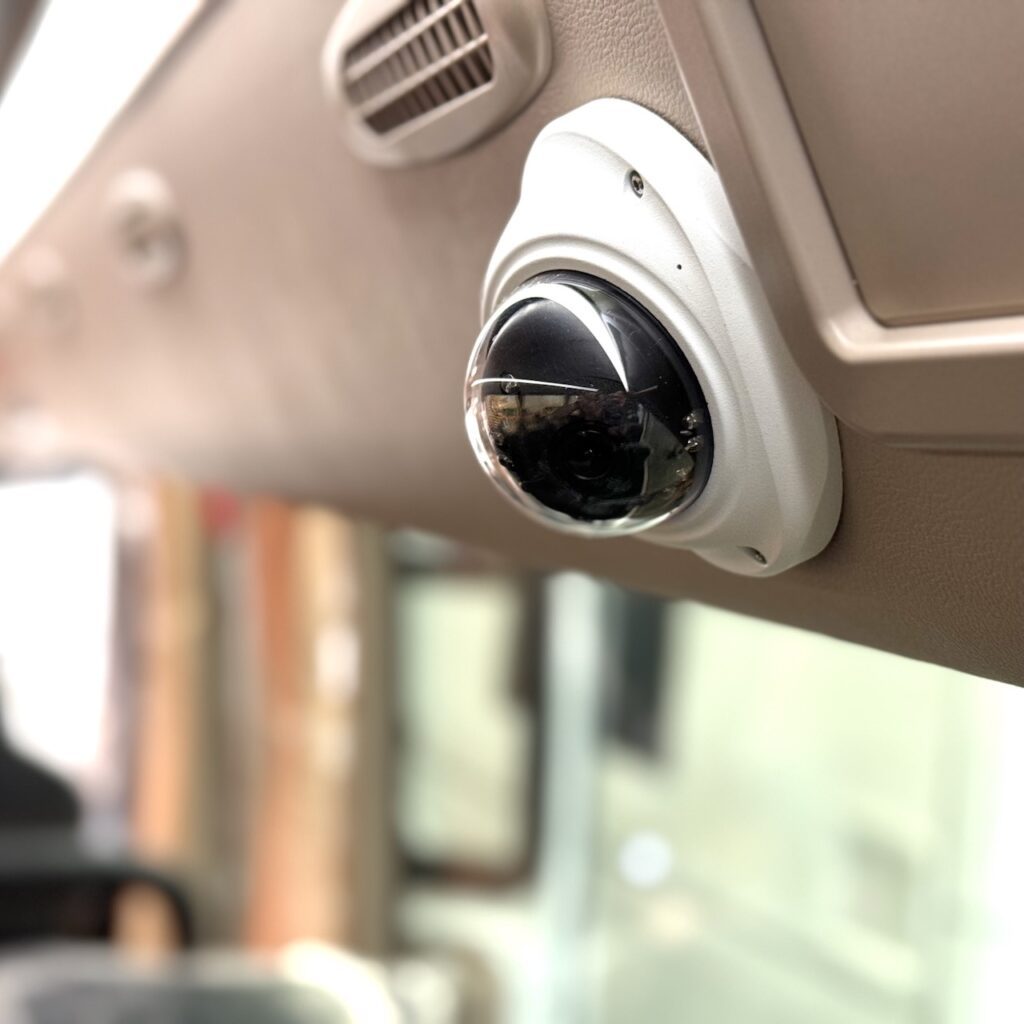 2.8mm security dome camera AHD for buses - Safebus