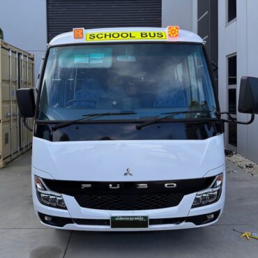 Victorian School Bus Light Kit for Mitsubishi Rosa external mount - Safebus