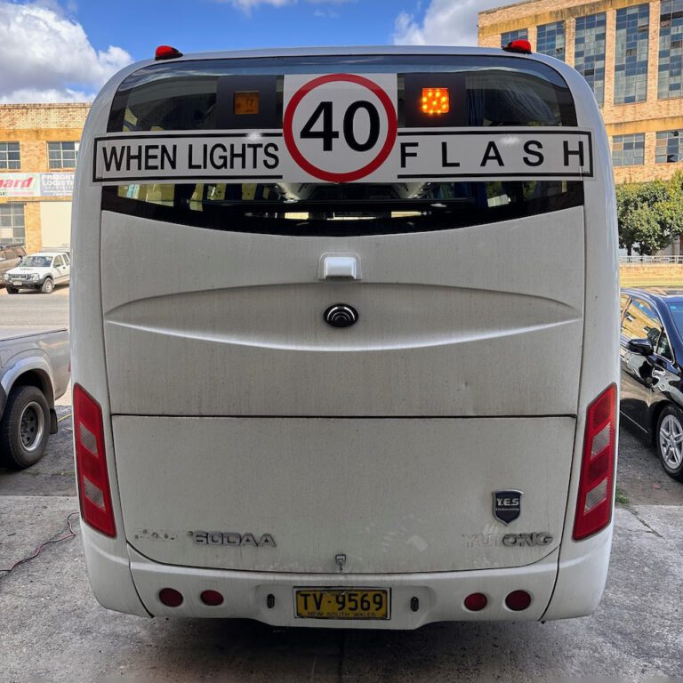 NSW TS-150 School Bus Lights Window Mount | Safebus