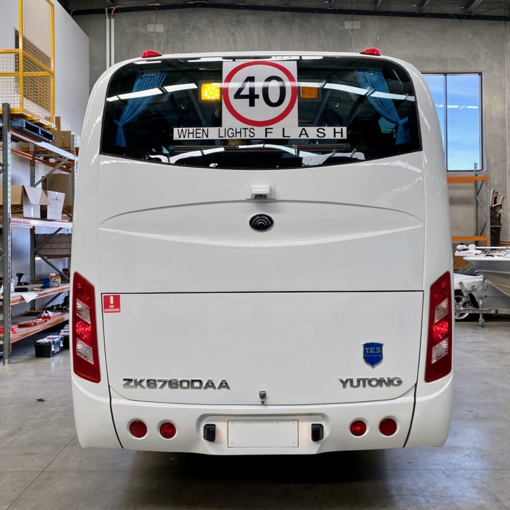 Tasmanian School Bus Light Kit for Mitsubishi Rosa - External mount