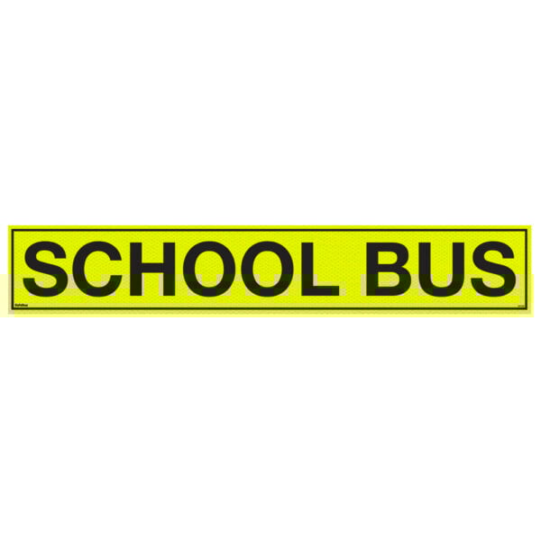 Small School Bus Sign – 1200mm - Safebus