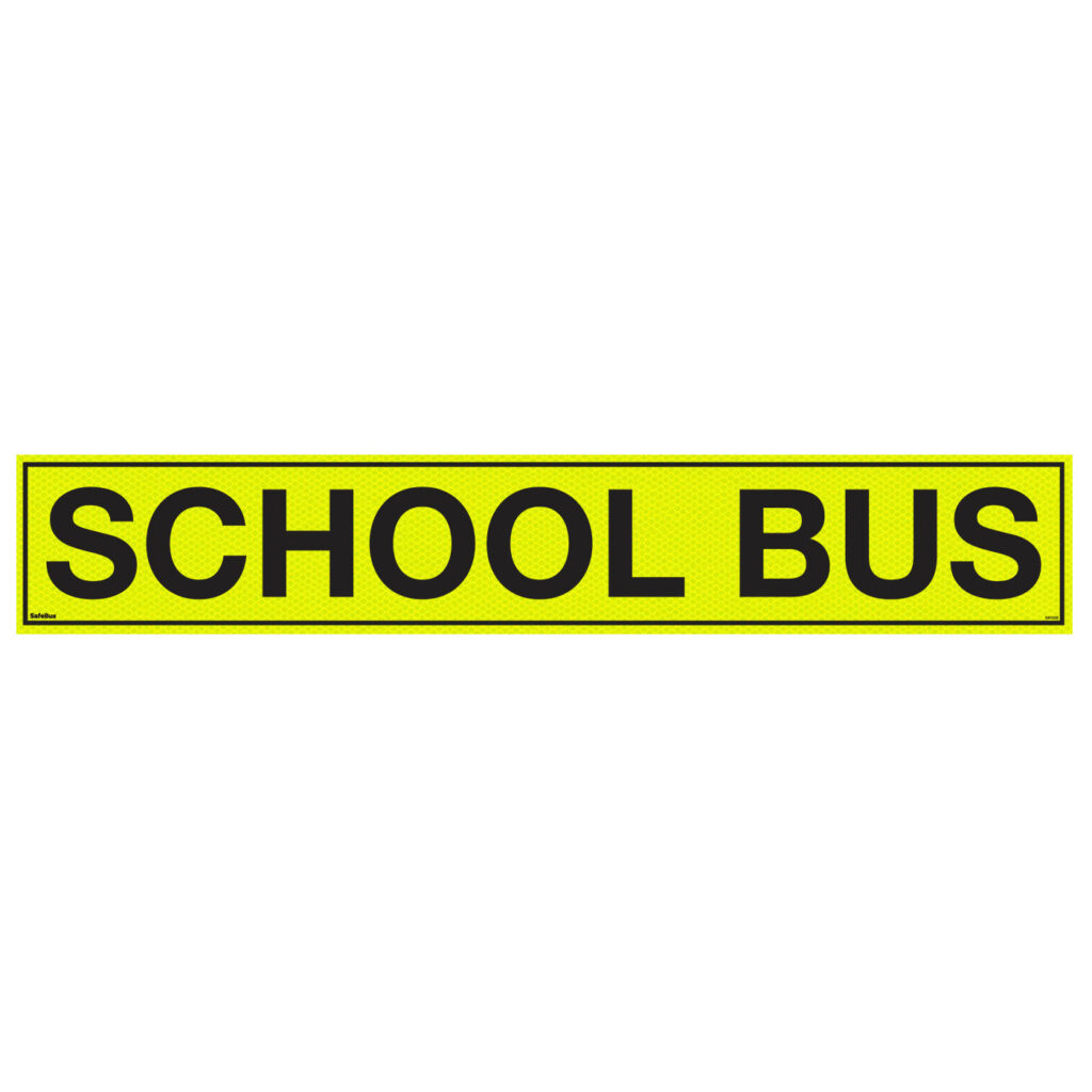 Small School Bus Sign – 900mm