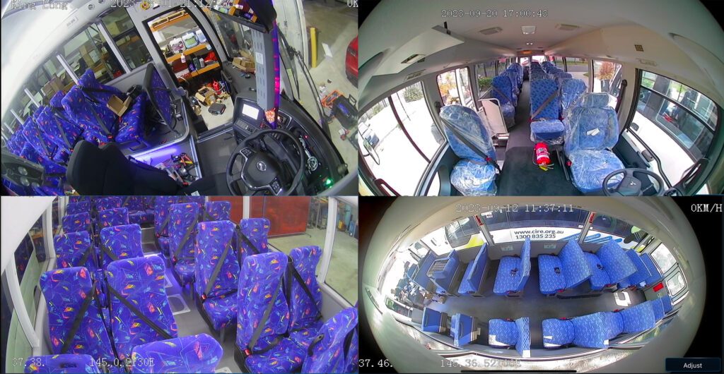 3.6mm mini dome camera for buses - Safebus