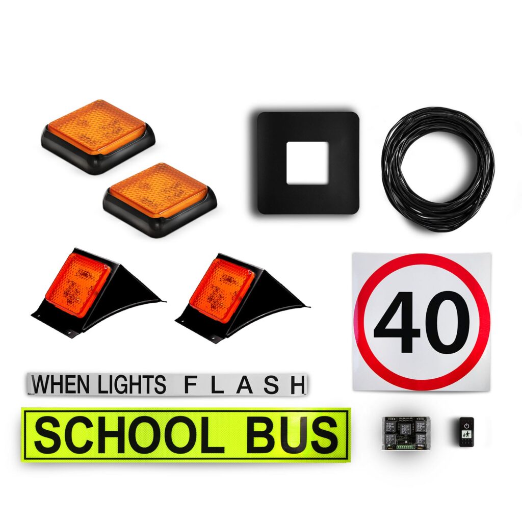 NSW TS150 School Bus Light Kit for Mitsubishi Rosa