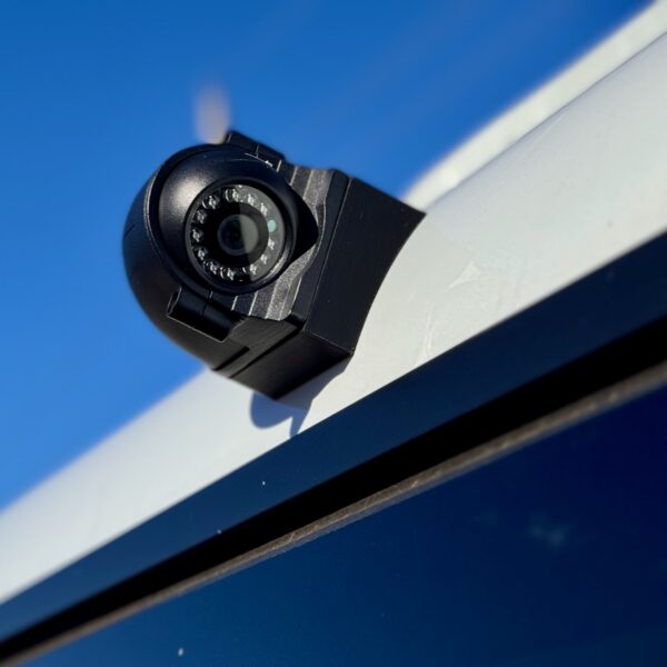 3.6mm curved roof mount external camera