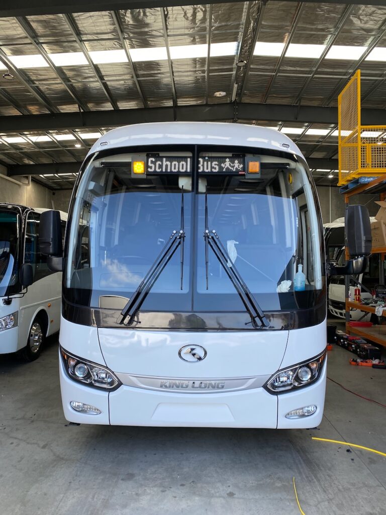 Transport Connected Bus TCB installations