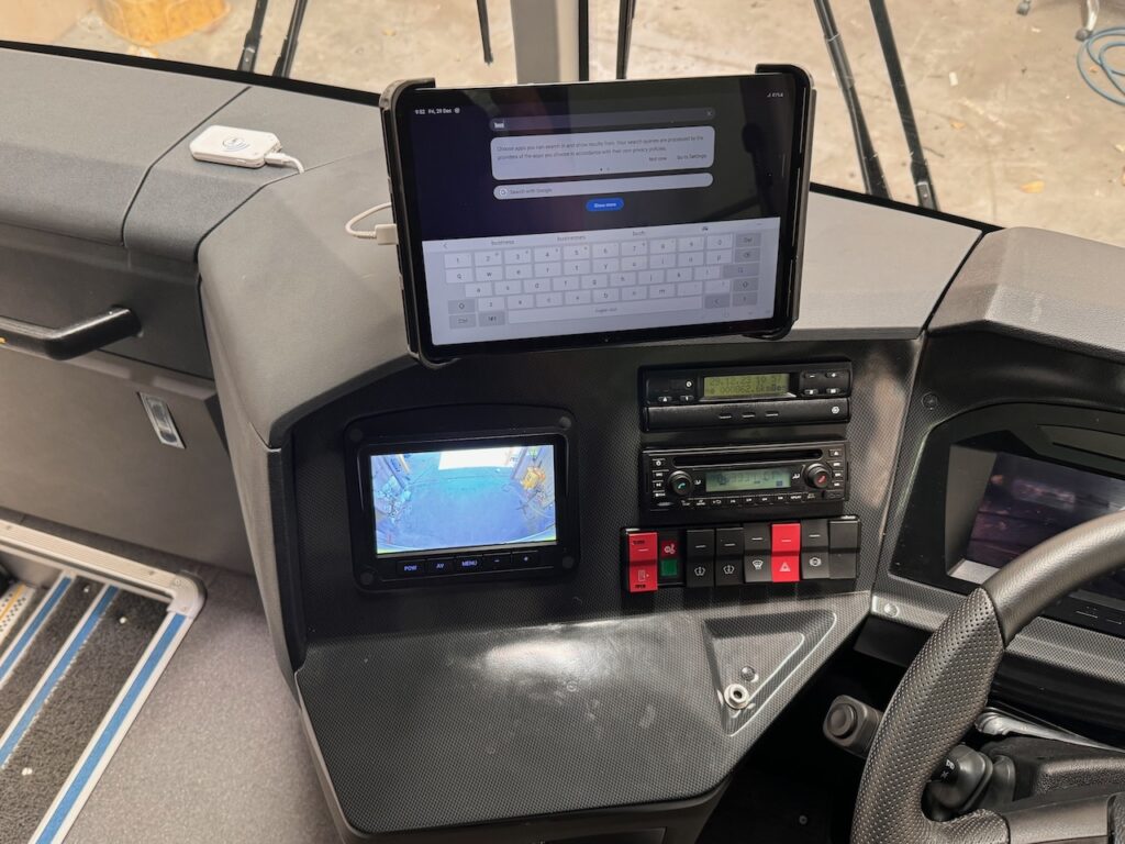 Transport Connected Bus TCB installations