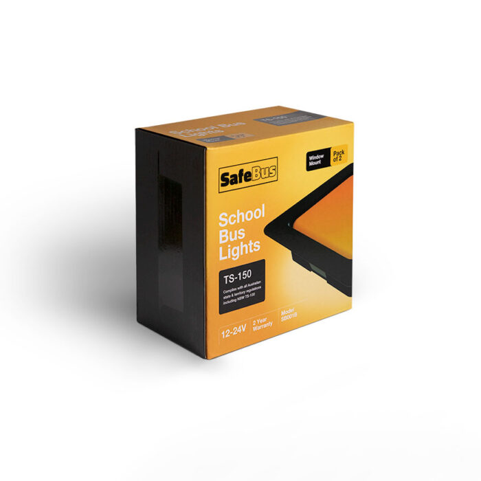 NSW TS-150 School Bus Lights Window Mount- Safebus