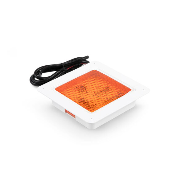 School Bus Lights Flush Mount (White)- Safebus