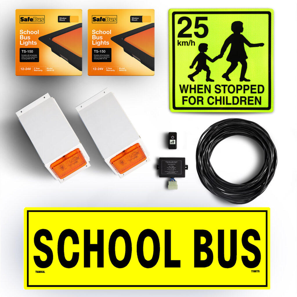 South Australian School Bus Light Kit for Toyota HiAce Commuter hybrid ...