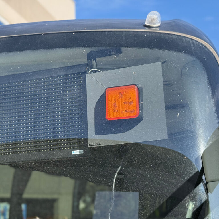 Safebus Destination Board Mount School Bus Lights